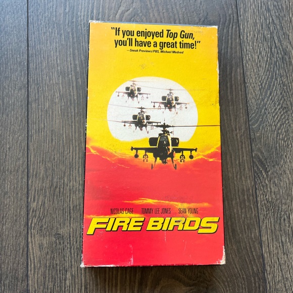 Media | Fire Birds Vhs Tape | Poshmark